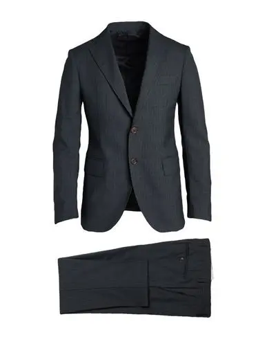 TOMBOLINI Suit Charcoal Size Wool - Grey