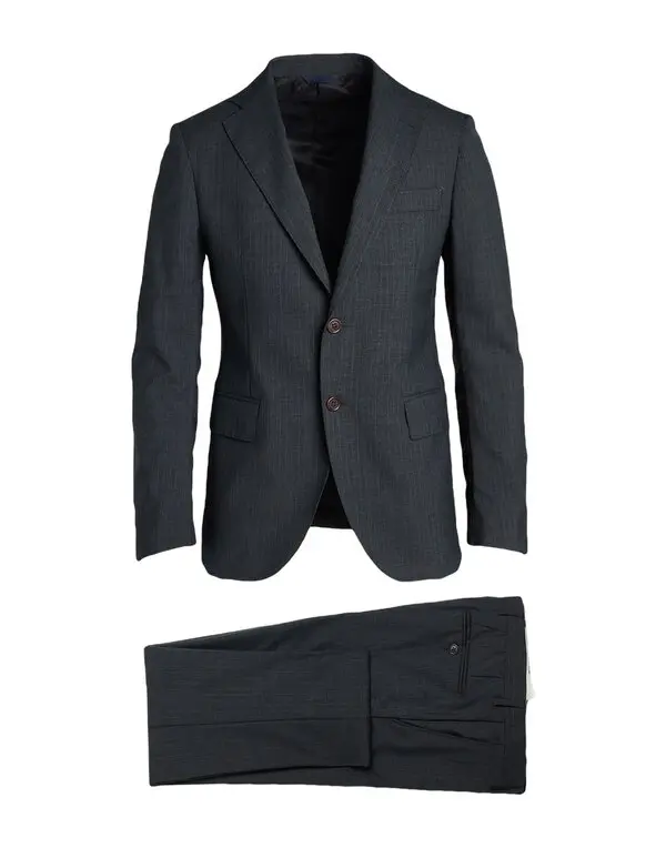 TOMBOLINI Suit Charcoal Size Wool