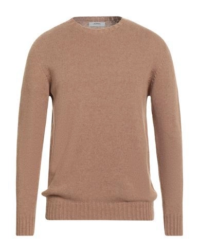 Alpha Studio Recycled Wool Blend Sweater - Beige