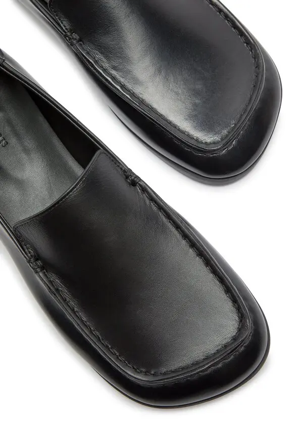 Dear Frances Winter Drew Leather Loafers