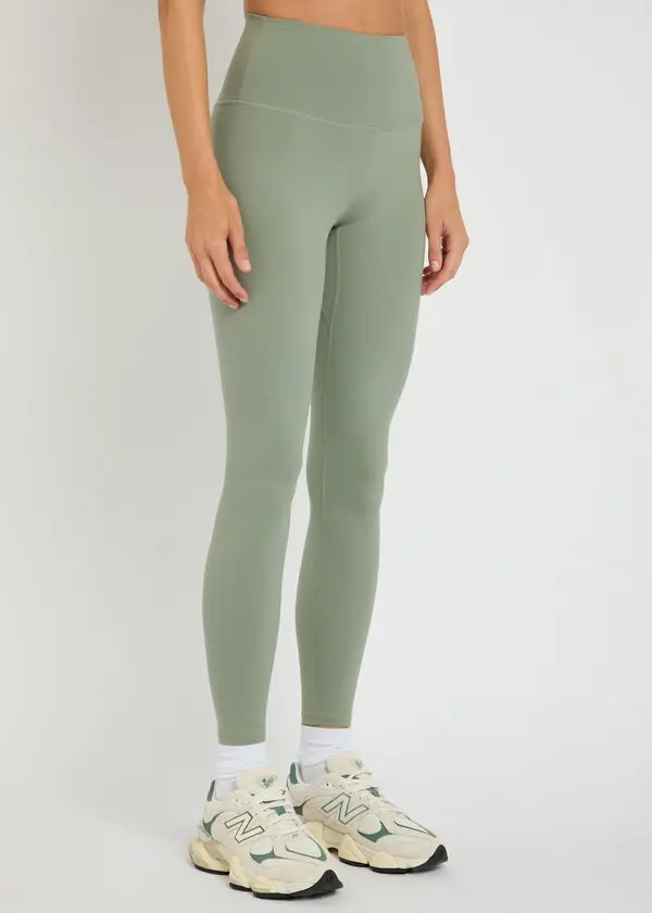 Varley Freesoft High Rise 27 Stretch-jersey Leggings - Sage