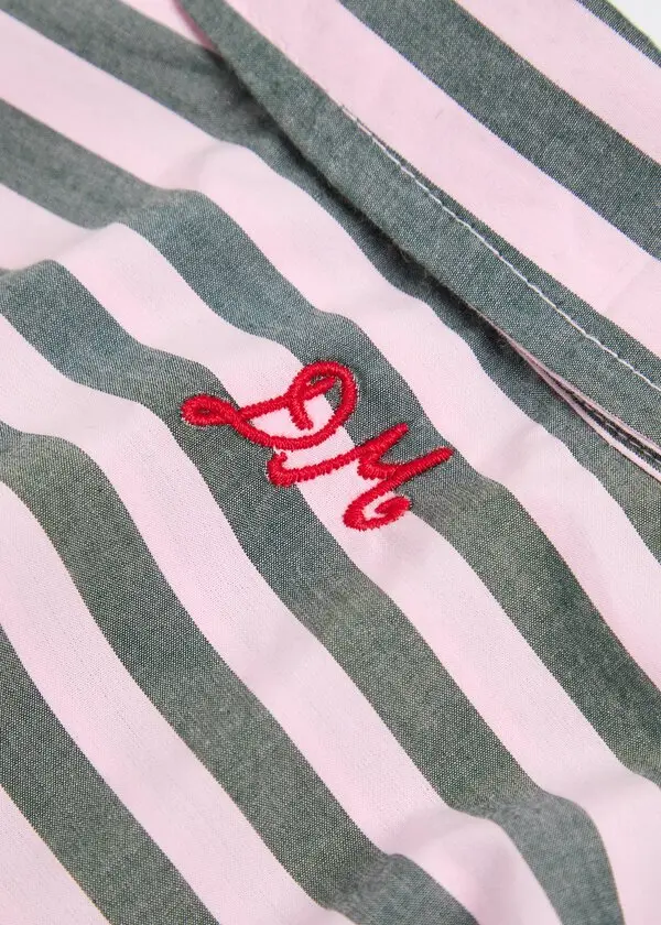 DAMSON MADDER Striped Cotton-poplin Shirt