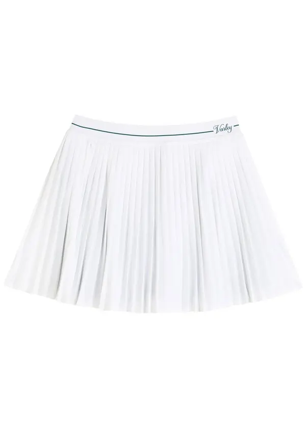 Varley High-rise Stretch-jersey Skort - White
