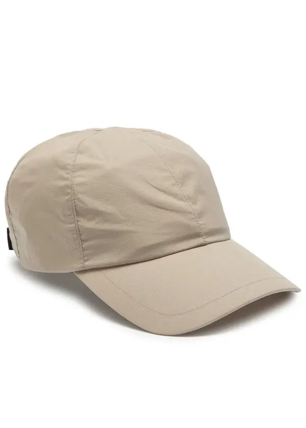 On Logo-embroidered Shell Cap - Beige