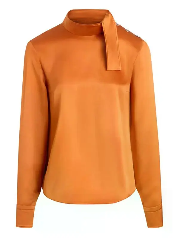 PATOU Scarf-detail Blouse