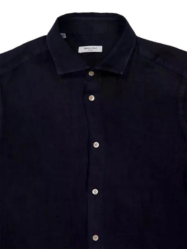 Boglioli Long-sleeve Shirt - Blue