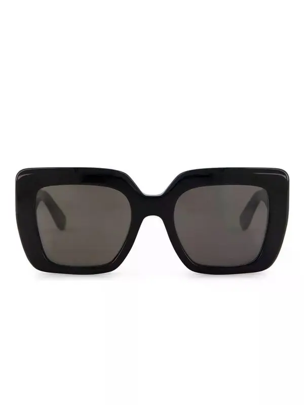 EMMANUELLE KHANH Foxy Square-frame Sunglasses - Black