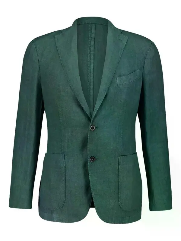 Boglioli Notched-lapel Linen Blazer
