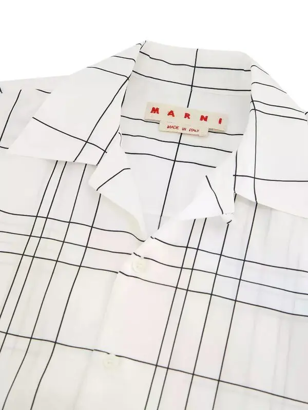 Marni Check-pattern Short-sleeve Shirt