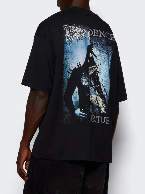 Vetements Cof Cut-up Oversized Tee