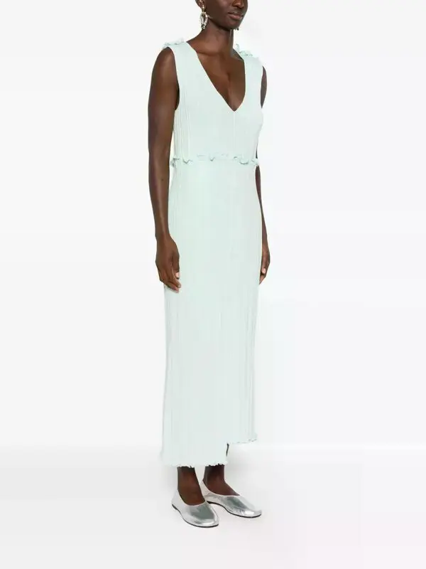 JIL SANDER Asymmetric Midi Dress
