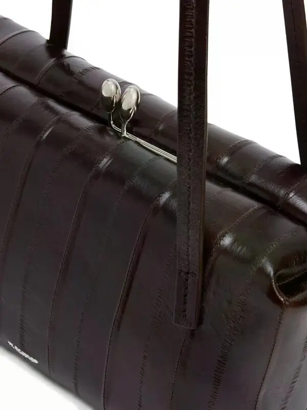 JIL SANDER Small Goji Pillow Tote - Brown