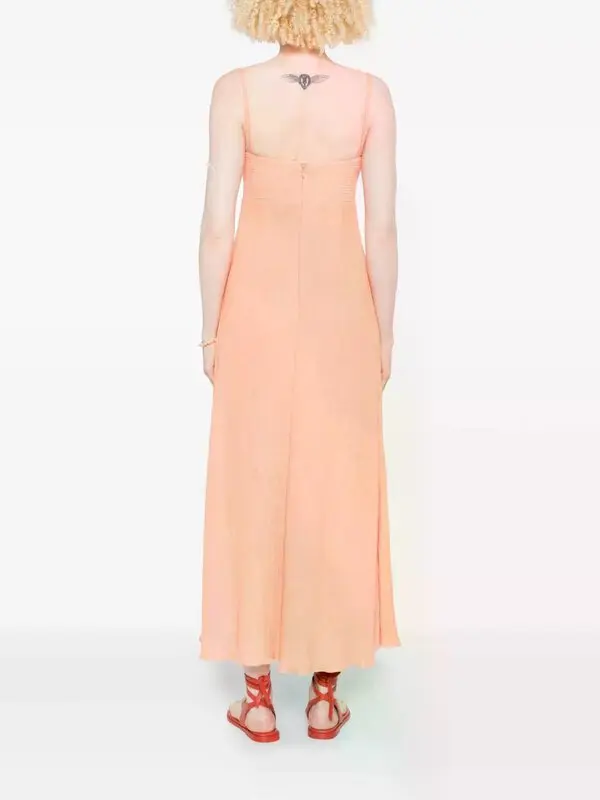 Johanna Ortiz Dream Spinner Midi Dress - Orange