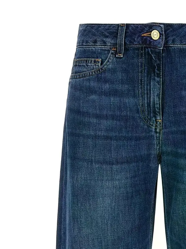 Elisabetta Franchi Logo-plaque Jeans
