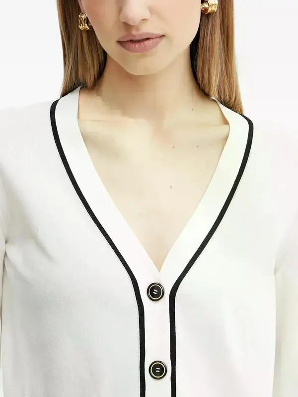 Luisa Spagnoli V-neck Buttoned Cardigan