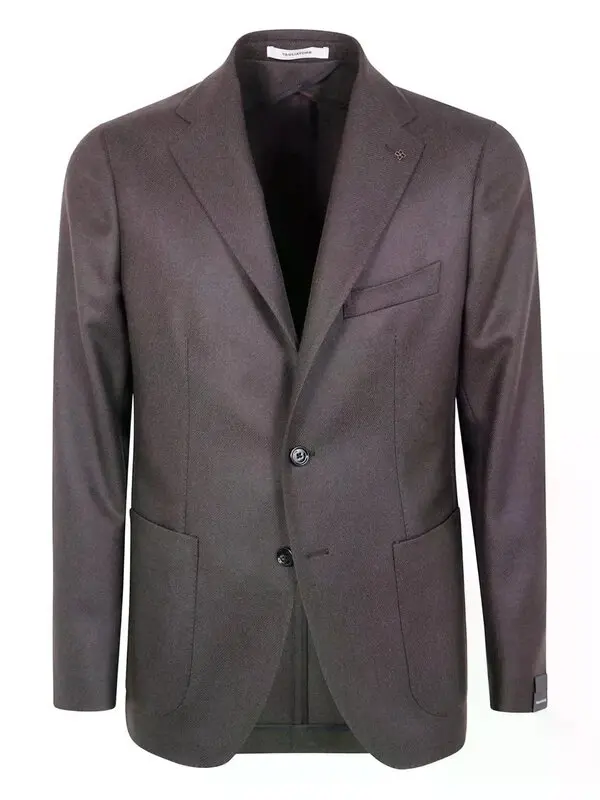 Tagliatore Herringbone Wool Jacket