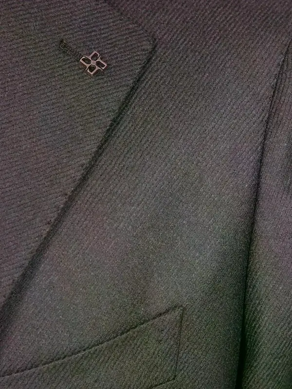 Tagliatore Herringbone Wool Jacket