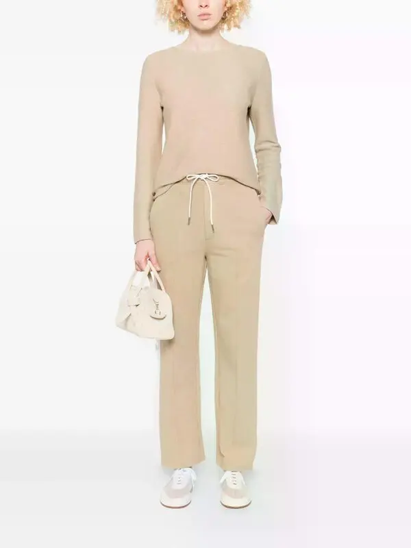 Marc O'polo Boat-neck Long-sleeve Top - Neutrals