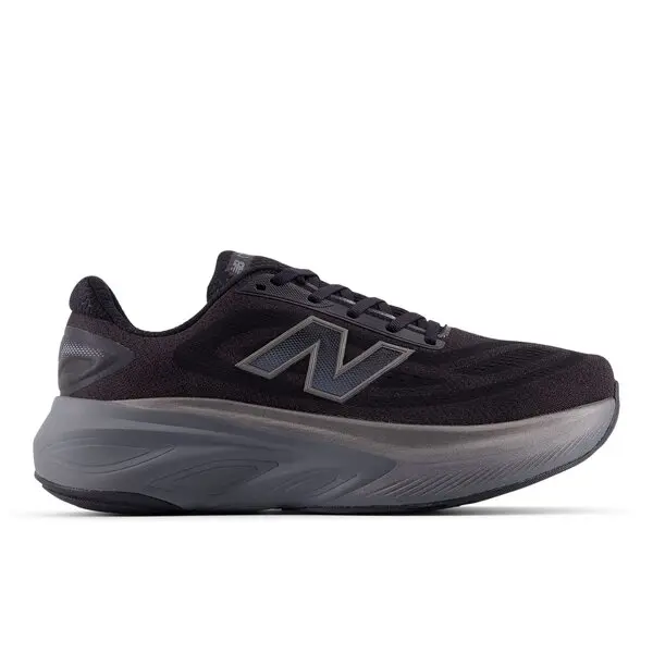 NEW BALANCE Fresh Foam X More V6 Sneaker - Black With Castlerock And Black Metallic