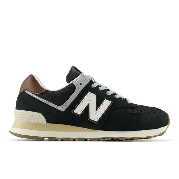 NEW BALANCE 574 - Brown With Dark Silver Metallic