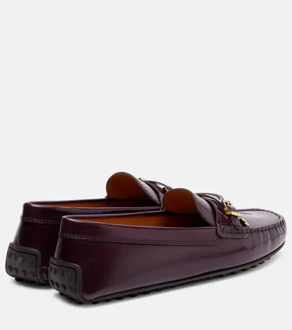 TOD'S Gommino Leather Loafers