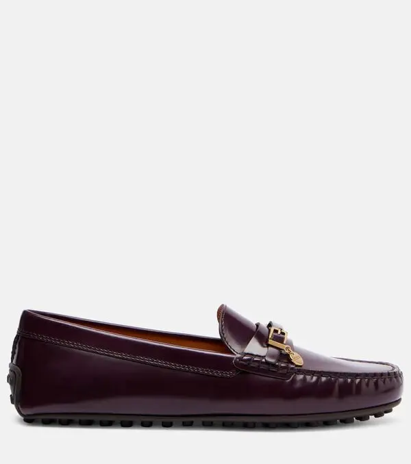 TOD'S Gommino Leather Loafers