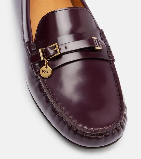TOD'S Gommino Leather Loafers