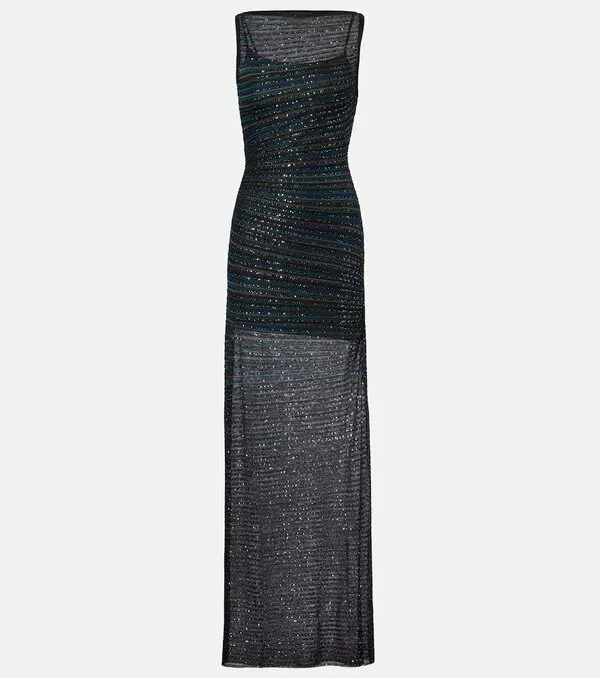 Missoni Semi-sheer Maxi Dress - Multicoloured