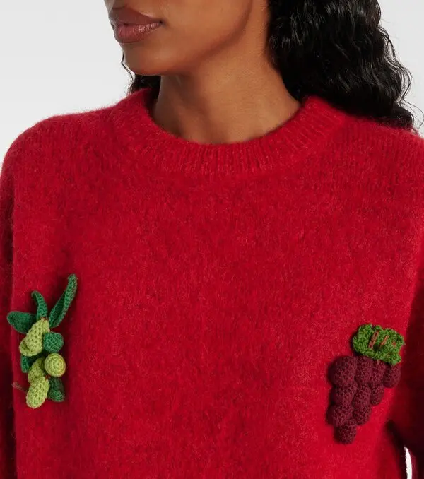 ALEMAIS Alémais Fruitto Alpaca-blend Sweater