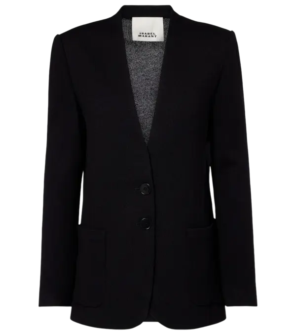 Isabel Marant Olivia Wool-blend Jacket - Black