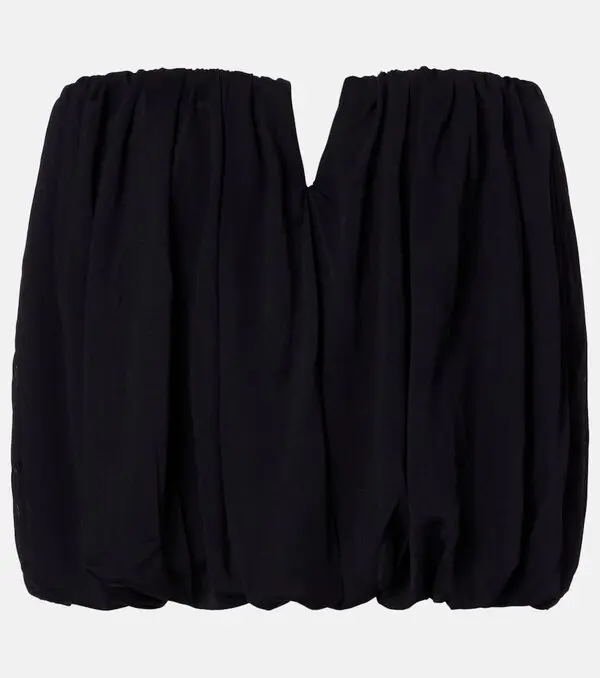 Isabel Marant Étoile Amalia Gathered Top - Black