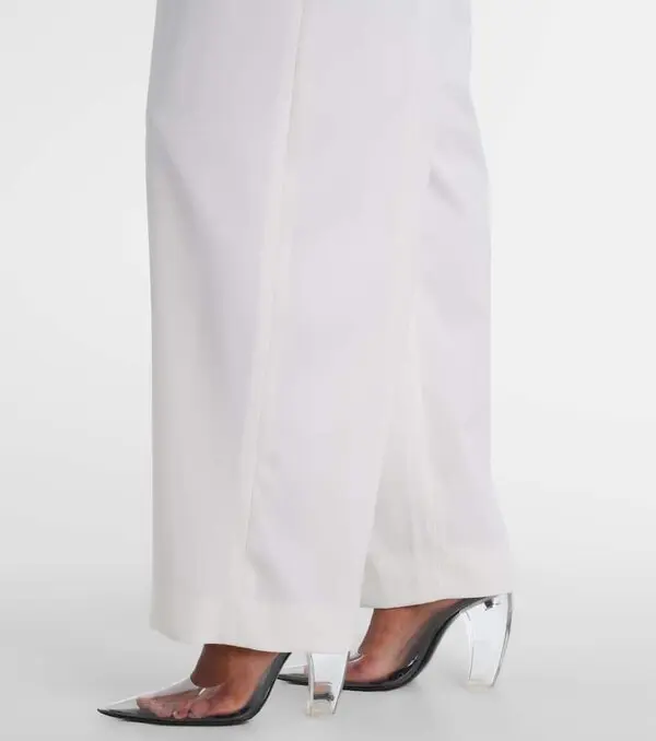 Victoria Beckham Tab Detail Wool-blend Jumpsuit
