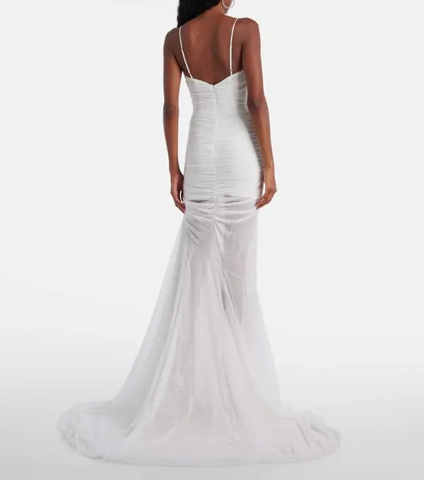 Blumarine Draped Gown