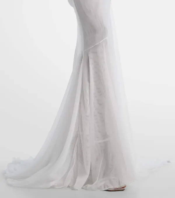 Blumarine Draped Gown