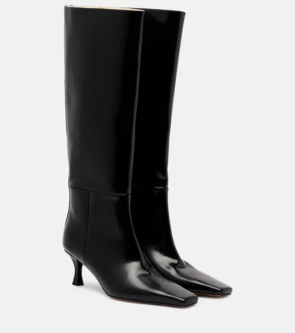 Proenza Schouler Leather Knee-high Boots - Black