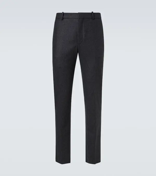TOD'S Straight Virgin Wool Trousers