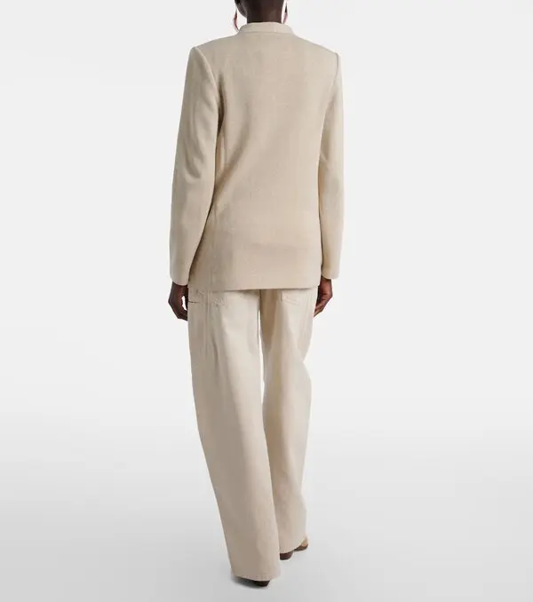 Isabel Marant Étoile Olivia Wool-blend Jacket - Beige