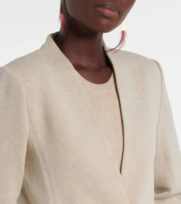 Isabel Marant Étoile Olivia Wool-blend Jacket - Beige