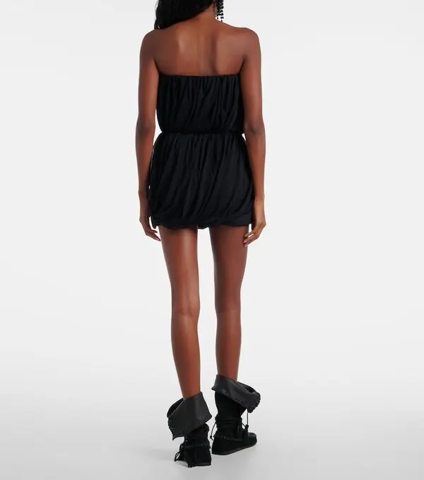 Isabel Marant Étoile Ambrine Gathered Skirt - Black