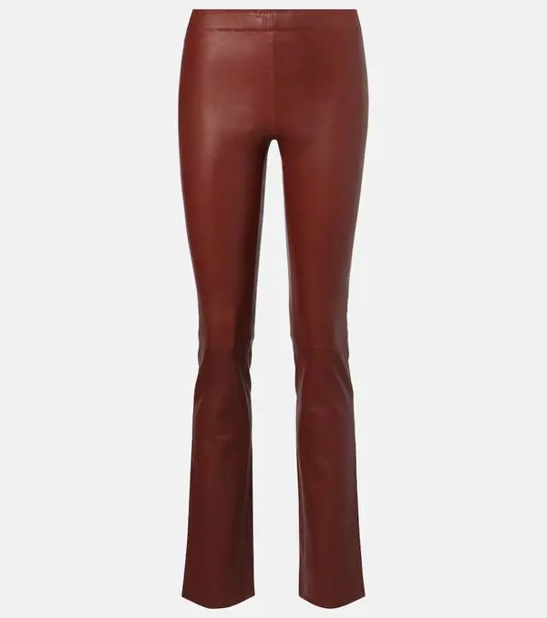 Stouls Jp Long Leather Flared Pants