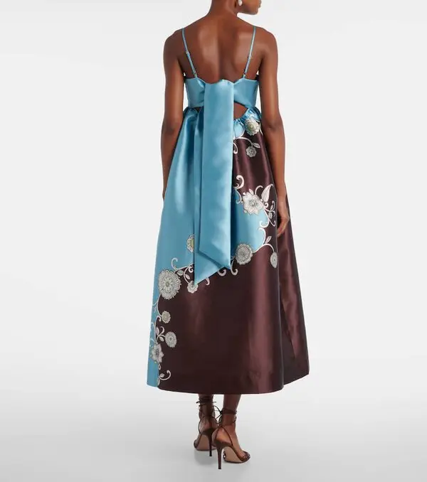 ALEMAIS Alémais Gia Printed Maxi Dress