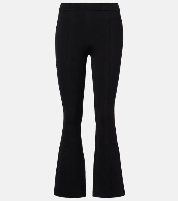Proenza Schouler Shaila Flared Trousers - Black