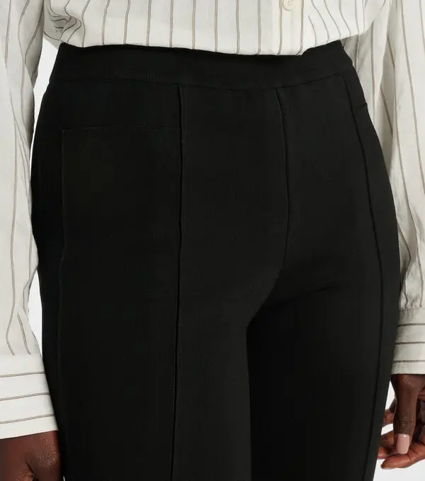 Proenza Schouler Shaila Flared Trousers - Black