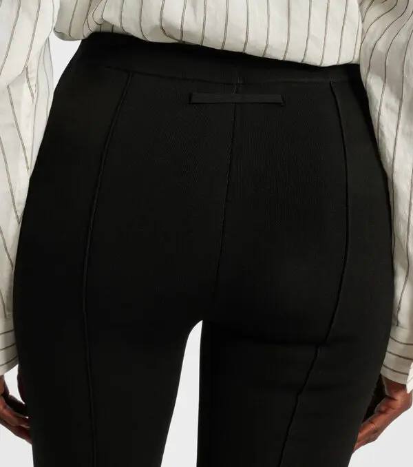 Proenza Schouler Shaila Flared Trousers - Black