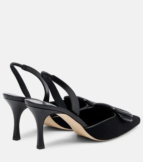 Manolo Blahnik Mayslibi 70 Slingback Pumps