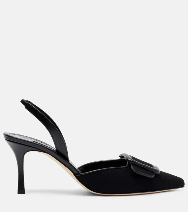 Manolo Blahnik Mayslibi 70 Slingback Pumps