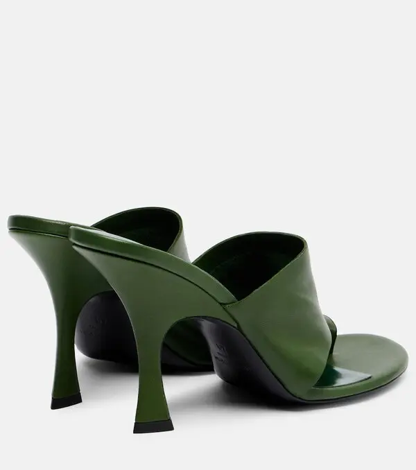 Magda Butrym Leather Thong Sandals