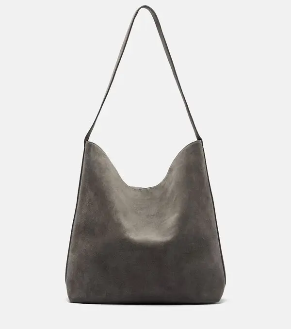 AESTHER EKME Sac Supple Large Suede Tote Bag - Grey