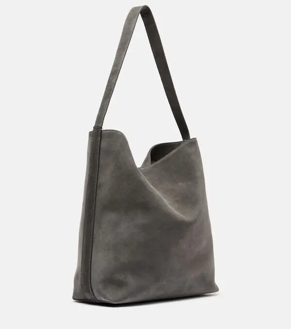AESTHER EKME Sac Supple Large Suede Tote Bag - Grey