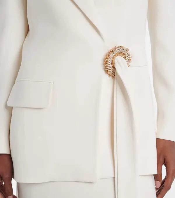 Elie Saab Embellished Blazer
